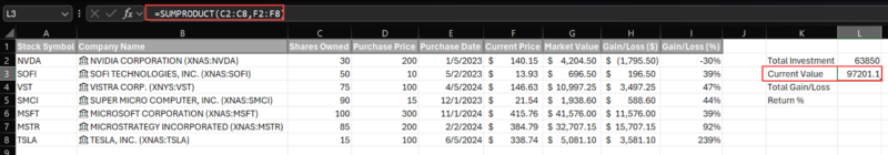 How To Create An Excel Stock Portfolio Tracker In 10 Minutes