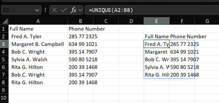 How To Remove Duplicates In Excel: 6 Different Methods