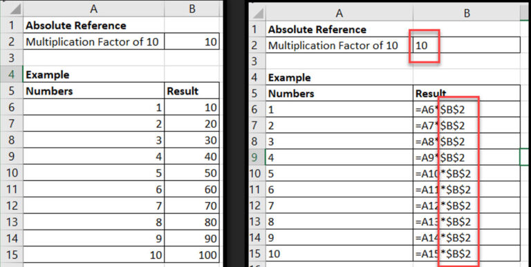 How To Use Absolute Reference And Relative Reference In Excel | Office ...