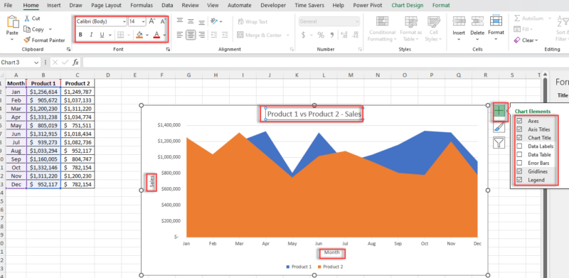 How To Create Area Chart In Excel | Step-by-Step Guide