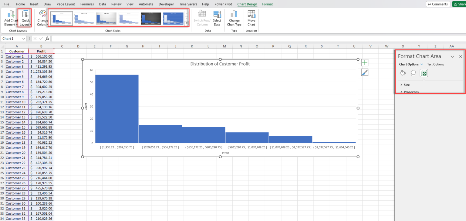 How To Create A Histogram Chart In Excel | Easy Guide