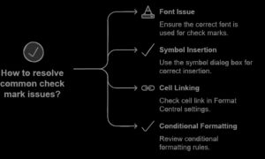 How To Create Check Mark, Tick Mark And Checkboxes In Excel