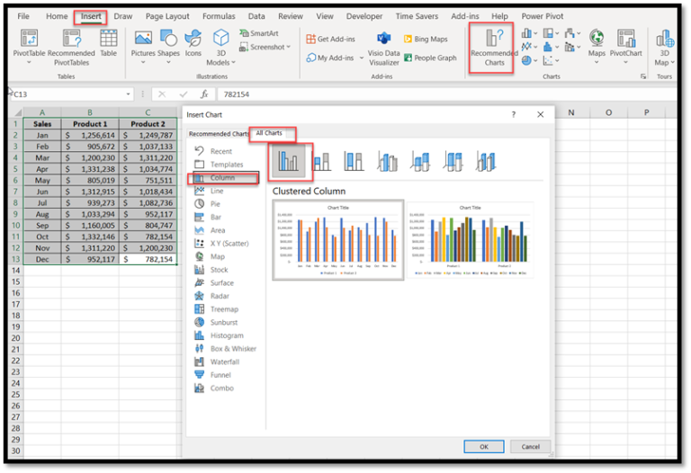 How To Make Charts In Excel: Excel Chart Guide