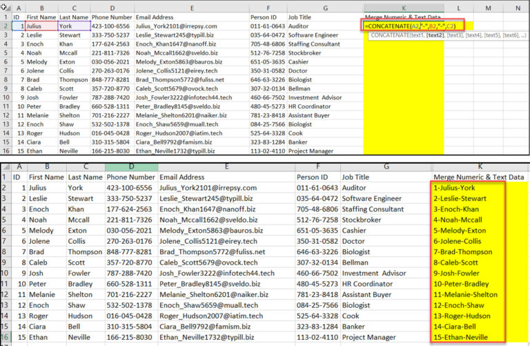 How To Combine Text In Excel: A Complete Guide (4 Ways)