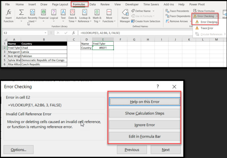 Excel Formula Errors And Auditing: Complete Guide