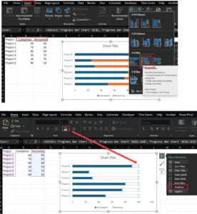 How To Create Excel Progress Chart In Excel (5 Ways)