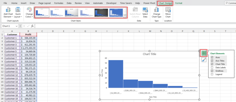 How To Create A Histogram Chart In Excel | Easy Guide