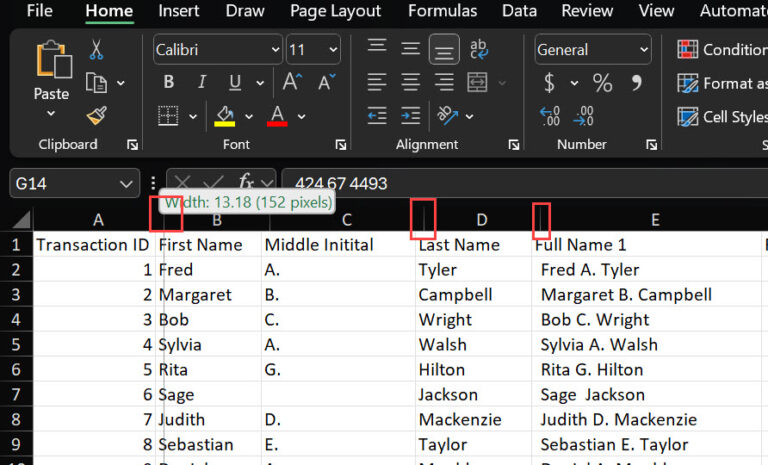 How To Autofit Column Width In Excel - 4 Methods