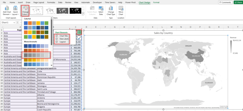 How To Create A Map Chart In Excel | Step-by-Step Guide