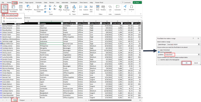 How To Sort And Filter A Pivot Table In Excel | Easy Guide