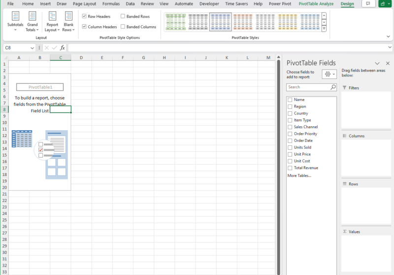 How To Build A Pivot Table In Excel - Complete Guide