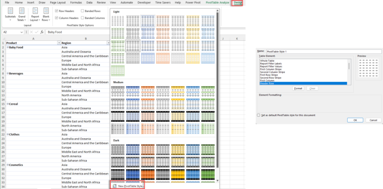 How To Do Conditional Formatting For Pivot Table