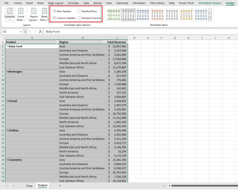 How To Do Conditional Formatting For Pivot Table