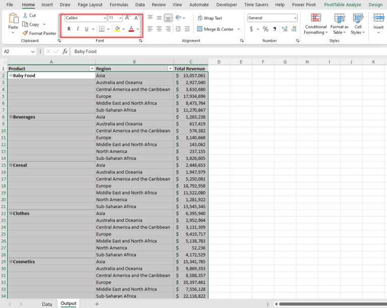 How To Do Conditional Formatting For Pivot Table