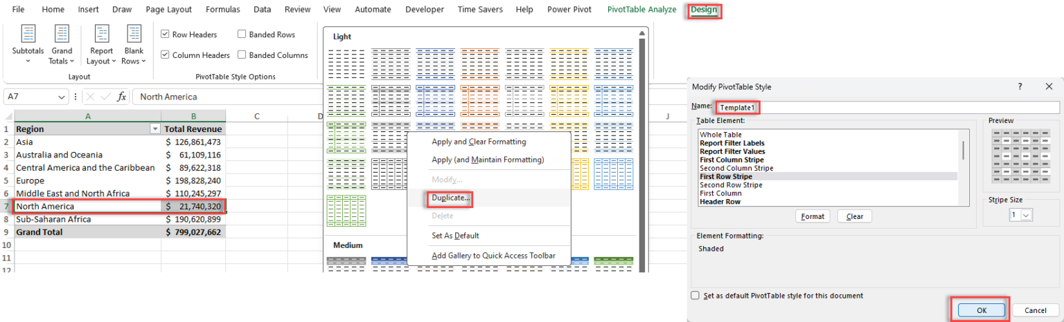 How To Change Pivot Table Design In Excel | Complete Guide