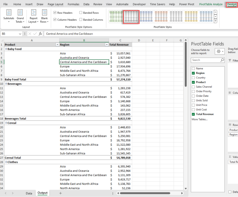 How To Do Conditional Formatting For Pivot Table