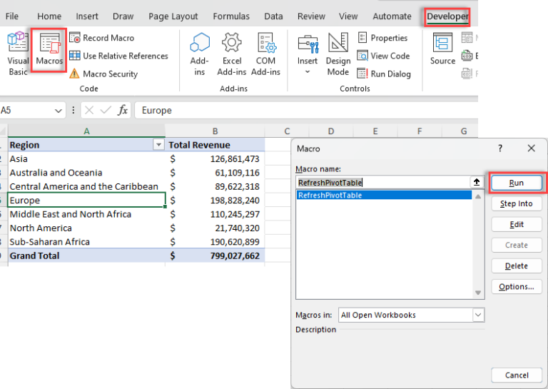 How To Refresh Pivot Table In Excel: A Simple Guide