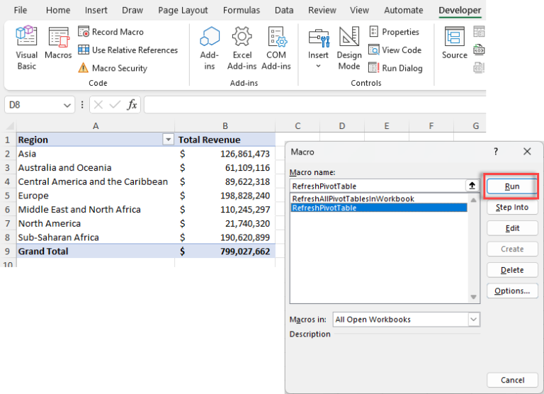How To Refresh Pivot Table In Excel: A Simple Guide