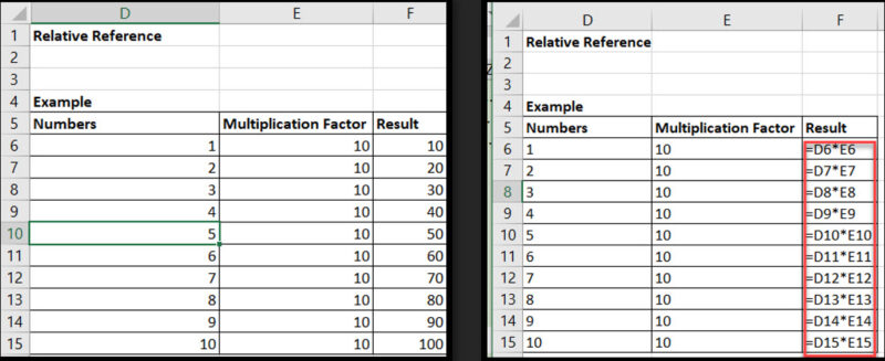 How To Use Absolute Reference And Relative Reference In Excel | Office ...